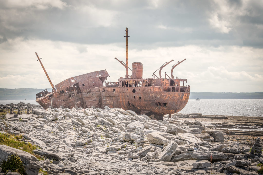 The Wreck of the Steamship Plassey: Co Galway | Ireland Travel Kit
